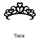 Page 1 - Tiara Clip-Art – JustUrns.com